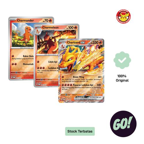 Jual Charmander | Charmeleon | Charizard - Pokemon Indonesia Promo Set ...