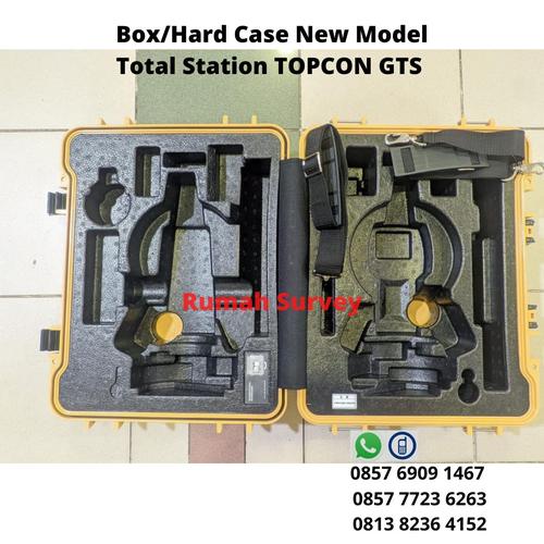 Jual BOX TS TOPCON GTS HARDCASE / HARD CASE KOTAK TEMPAT TOTAL STATION ...