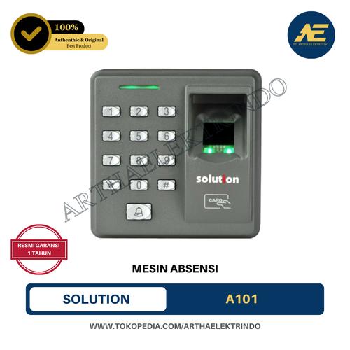 Jual Solution A101 Access Control/Access Door/Akses Door Sidik Jari & Kartu / Solution A 101 ...