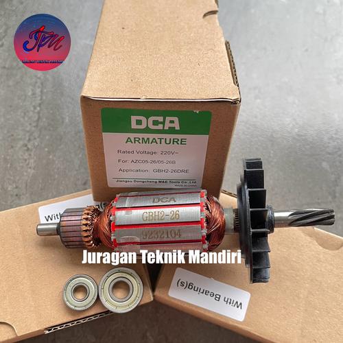 Jual DCA Armature Angker Dinamo Mesin Rotary Hammer Drill Bosch GBH 2 ...