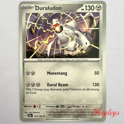 Jual Pokemon SV8S Kilat Rasi - 127 Duraludon - Jakarta Utara - ReyToys ...
