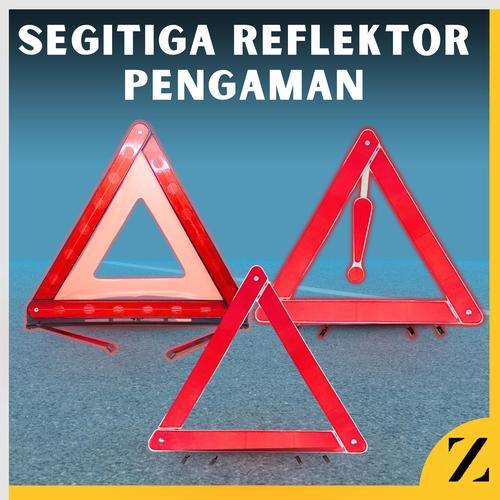 Jual Segitiga Pengaman Mobil Lipat Reflektor Tanda Peringatan Hazard ...