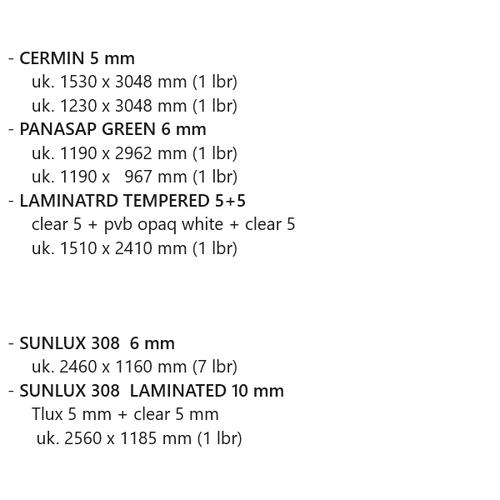 Jual Kaca Pesanan Khusus Cermin + T sunlux + Lamitemp - Jakarta Barat ...