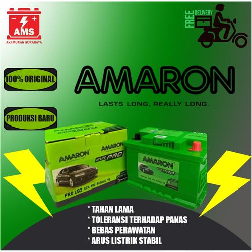 Jual Aki Amaron Pro DIN 66 / LN2 12V 66 Ah Innova Reborn, Hrv New, Ford ...