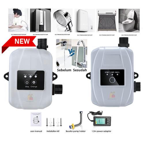 Jual Pompa Booster Pendorong Air Mini High Pressure Shower Mesin Cuci ...