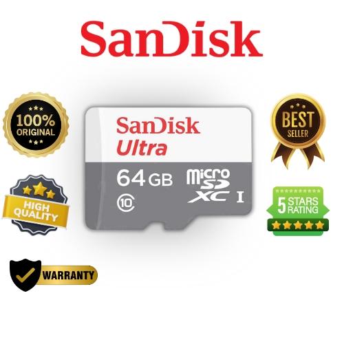 Jual Memory SD Card 64Gb SanDisk Original CCTV IP Cam WiFi - Kota ...