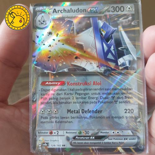 Jual Archaludon EX RR Duraludon C sv8s Pokemon TCG Indonesia ...