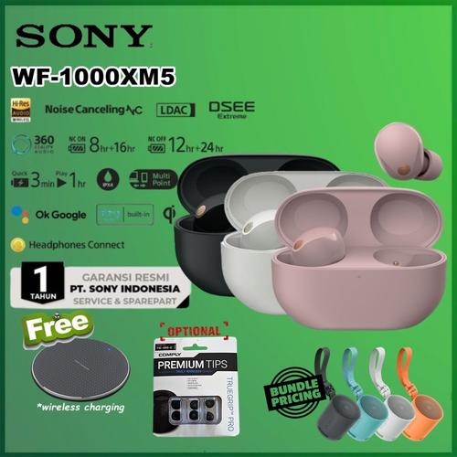 Promo Sony WF-1000XM5 Wireless Headphones WF1000XM5 WF1000X WF1000 XM5 ...