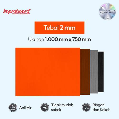 Jual Impraboard Tebal 2 mm ukuran 1000 x 750 mm - Merah - Kab. Sidoarjo ...