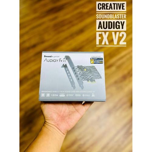 Jual Creative Sound Blaster Audigy Fx V2 PCIe Sound Card Original ...
