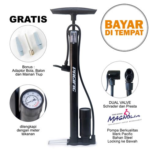 Jual Magnolia Bee Pompa Lantai / Pompa Angin / Pompa Ban / Pompa Sepeda ...