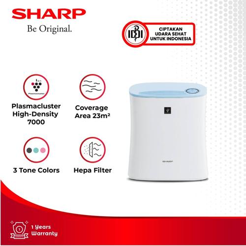 Promo Sharp Air Purifier FP-F30Y-A Blue / Biru Muda 21 m2 Plasmacluster ...