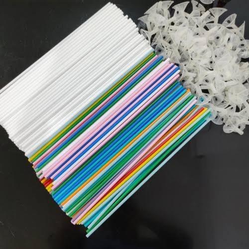 Jual stick balon kecil grosir / stik pegangan tangkai balon warna-warni ...