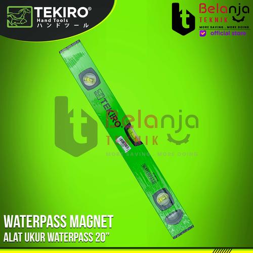 Jual Waterpass Magnet 20" Tekiro Box Level Water Pass 50 CM 20 Inch Alat Ukur Waterpass - Kota ...