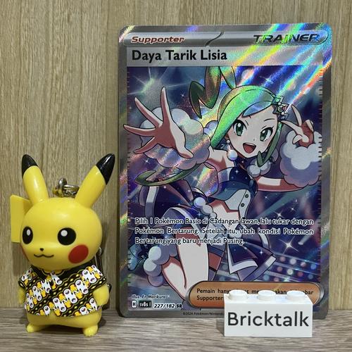 Jual Kartu Pokemon TCG sv8s Daya Tarik Lisia ex SR Supporter Trainer ...