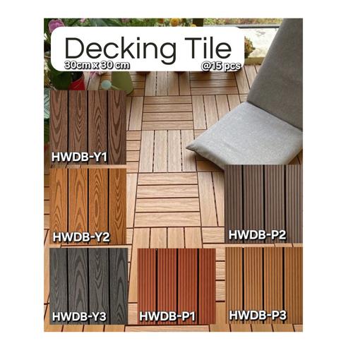 Jual Paket 15 Lembar Lantai Kayu Decking Tile Kebun,Kolam Dan Teras ...