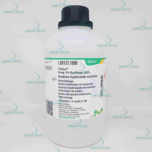 Jual Sodium hydroxide solution/ Larutan NaOH Merck Cat. 1.09137.1000 ...