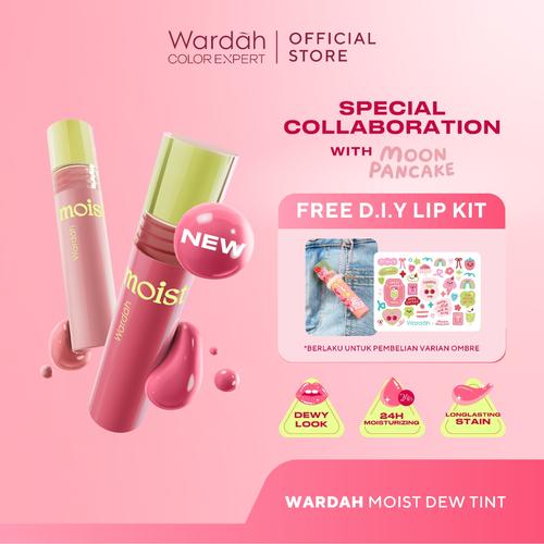 Jual NEW! Wardah Moist Dew Tint 3 g - Liptint yang Mengadung Oatmilk ...