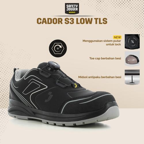 Promo Sepatu Safety Jogger Cador S3 LOW TLS Model Sporty, Anti Paku ...