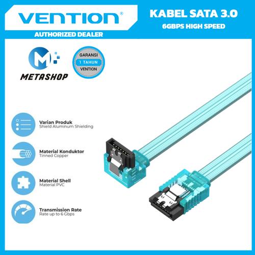 Jual VENTION Sata Cable 3.0 III 6Gbps High Speed Premium Quality ...