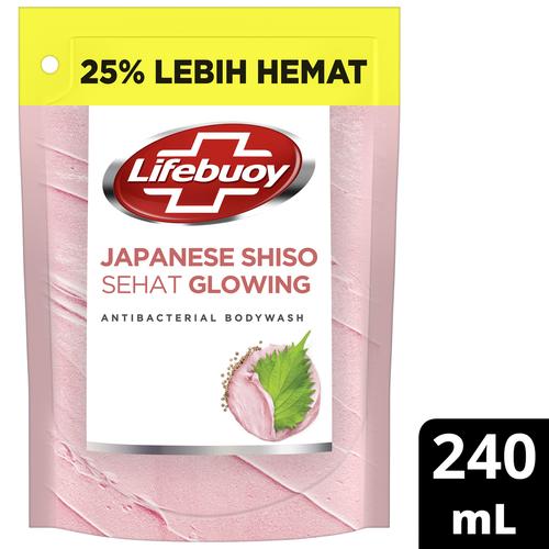 Promo Lifebuoy Body Wash Sabun Mandi Shiso Mineral Clay - 240ml ...