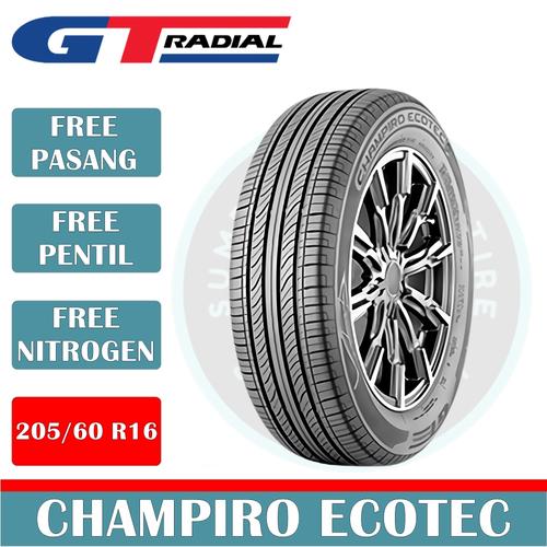 Jual Ban Mobil GT Radial CHAMPIRO ECOTEC 205/60 R16 - PASANG BENGKEL - Jakarta Utara - SUMBER ...