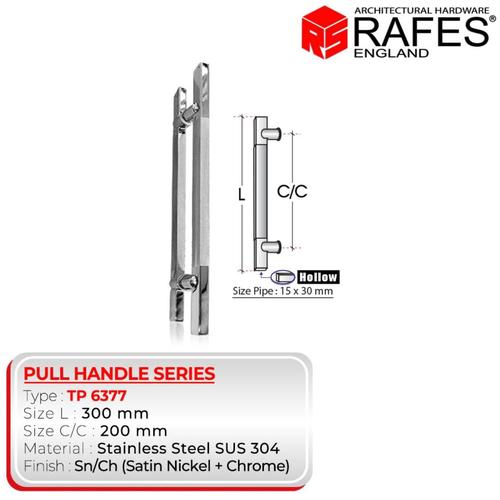 Jual RAFES PULL HANDLE 30cm As 20cm Stainless steel sus 304 6377 ...