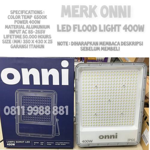 Jual LAMPU SOROT TEMBAK LED 400 WATT KAP TIPIS FLOOD LIGHT 400W OUTDOOR - LAMPU LED SOROT ...