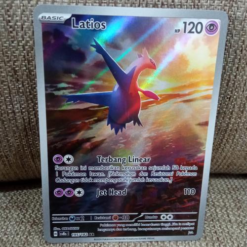 Jual KARTU POKEMON LATIOS AR SV8S KILAT RASI INDONESIA - Jakarta Barat ...