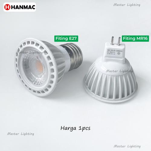 Jual H6Q Lampu halogen led 6W sorot spotlight warm white e27 mr16 / G4 ...