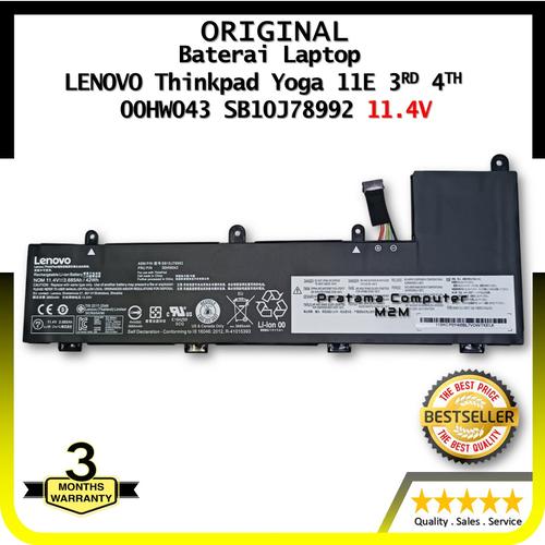 Jual Original Baterai Lenov Thinkpad Yoga 11E 3RD Gen-20G9 11E 4Th Gen ...