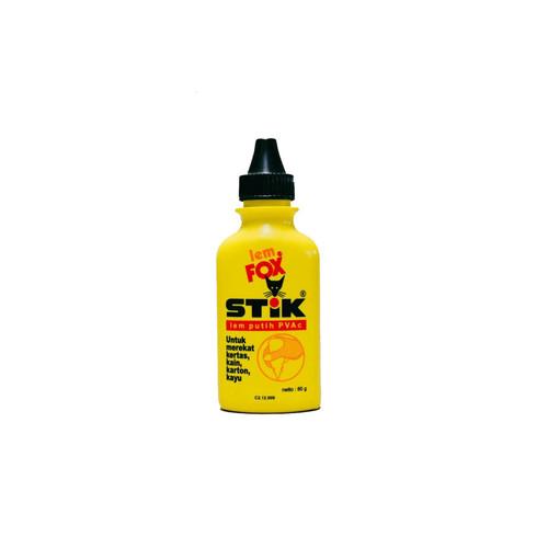 Jual Lem Fox Stik PVAC Botol 60 gram - Perekat Serbaguna Kayu, Karton ...
