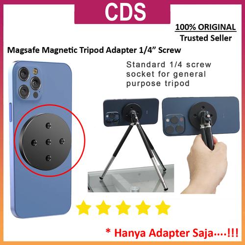 Jual CDS Tripod Adapter for Magnetic Magsafe IPhone 12 13 14 15 ...