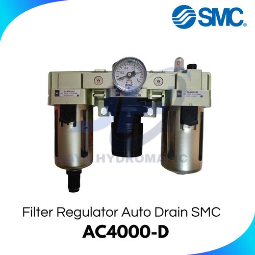 Jual SMC AC4000-04D (1/2") / AC4000-06D (3/4") Air Filter Regulator ...