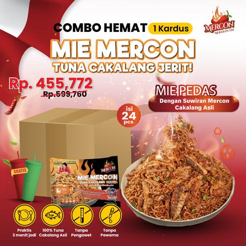 Promo [NAD]Mercon Merah Putih - 1 Dus isi 24 Pack Mie Mercon Tuna ...