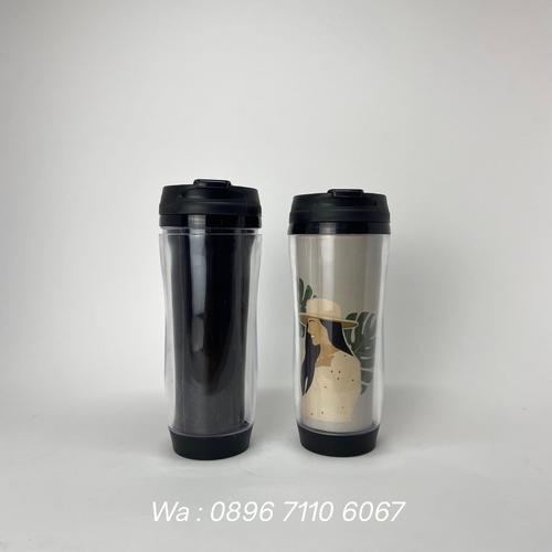Jual Tumbler insert paper R800 NEW!!! custom logo full Tumbler 500 ML ...