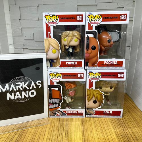 Jual Funko POP! Animation Chainsaw Man - CHAINSAW MAN #1677 DENJI #1678 ...