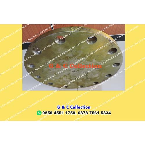 Jual Blind Flange ( Flange Buta ) size 8 inch Carbon Steel JIS 10K Std ...