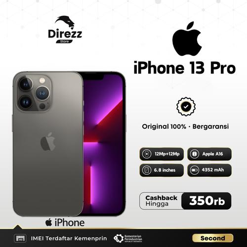 Jual Iphone 13 Pro 128Gb | 256Gb | 512Gb | 1Tb Second Fullset - 128GB, Unit Only Inter - Jakarta ...