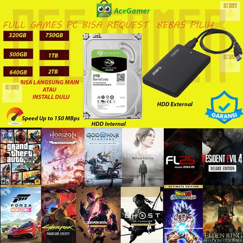 Jual Hardisk HDD Game Full 3.5" 2.5" 320GB 500GB 1TB 2TB Internal ...