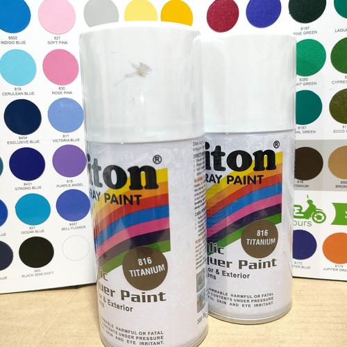 Jual diton 816 titanium 300cc Pilox Diton Titanium 816 300ml Warna Besi ...