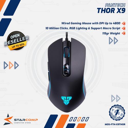 Jual Fantech X9 THOR RGB Macro Mouse Gaming - Kota Semarang - Starcomp ...