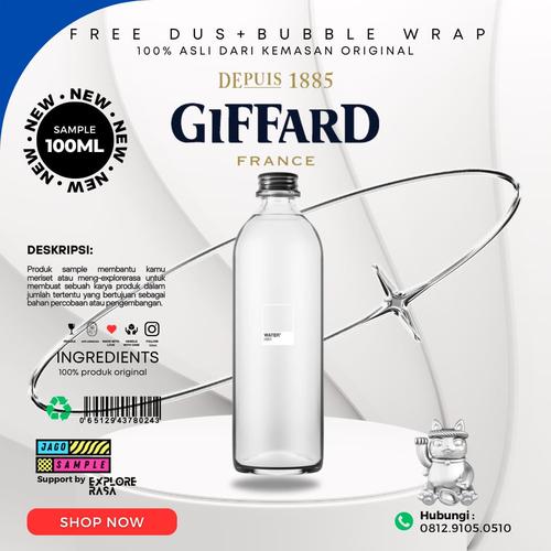 Jual Giffard sample syrup all varian share in jar - Repack 100ml ...