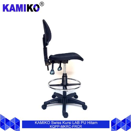Jual Kamiko Swiss Kursi LAB PU Hitam KQPP-MKRC-FRCR - Jakarta Barat ...