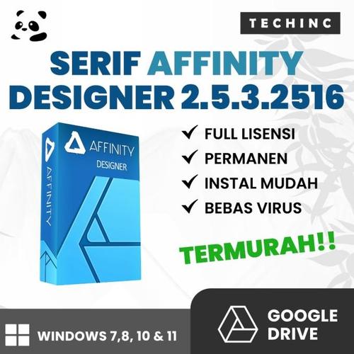 Jual Serif Affinity Designer (Alternative Illustrator) | Windows ...