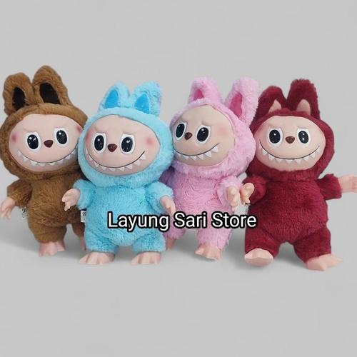 Jual Boneka Labubu LED Muka Karet Macaroon vynil face unofficial ukuran ...