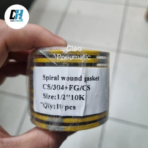 Jual SWG Carbon Steel JIS 10K 3"inch /Spiral Wound Gasket JIS 10K Besi - Jakarta Barat - Cleo ...