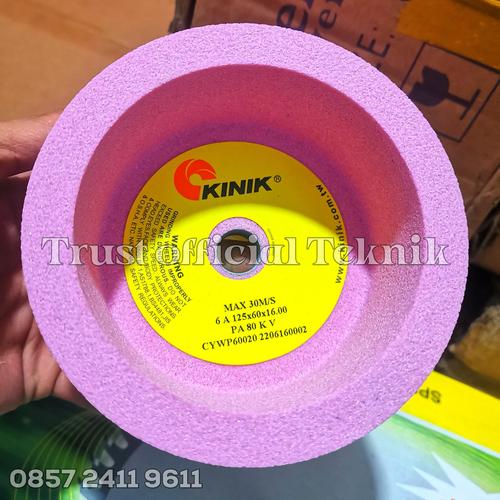 Jual Batu Gerinda Mangkok KINIK 5 Inch 125 x 60 x 16.00 PA 80 KV ...