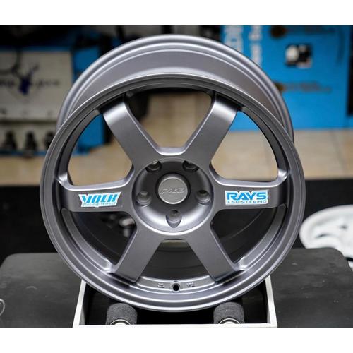 Jual VELG VOLKRAYS TE37 OG R17 PCD 5x114 LEBAR 8 ET 40 WARNA MATTE GUNMETAL - VELG MOBIL TIE ROD ...