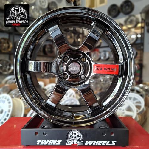 Jual Velg Te37 / S414 By Ssw Thailand blackchrome (BRAND NEW)R16 pcd ...